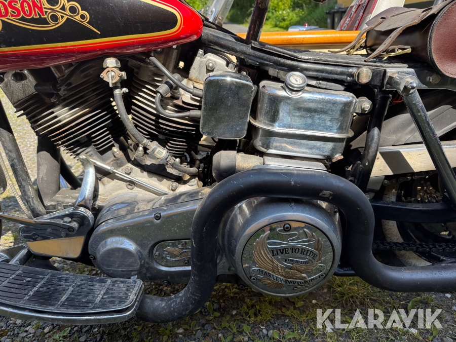 Motorcykel Harley Davidson, Halsnæs, Klaravik auktioner