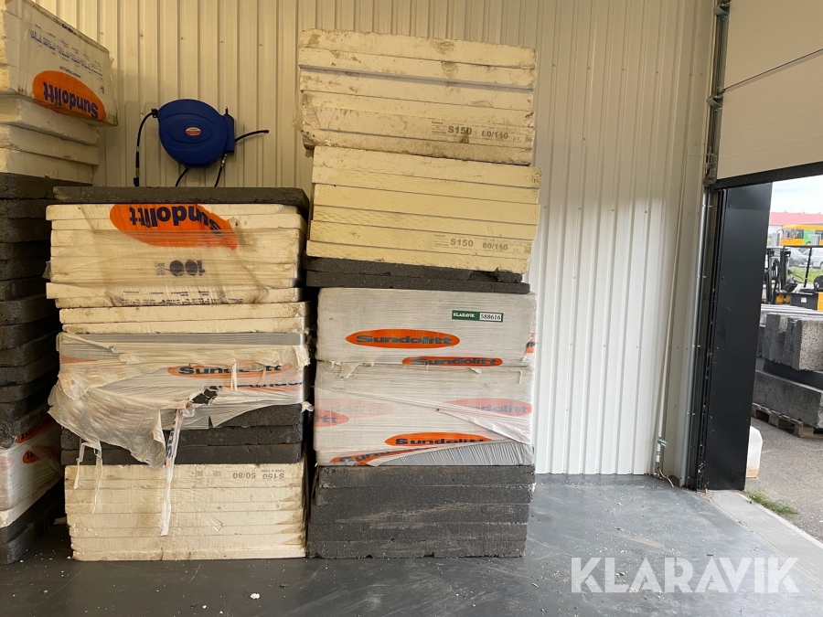 Isoleringsplader Sundolitt S150, Lejre, Klaravik auktioner