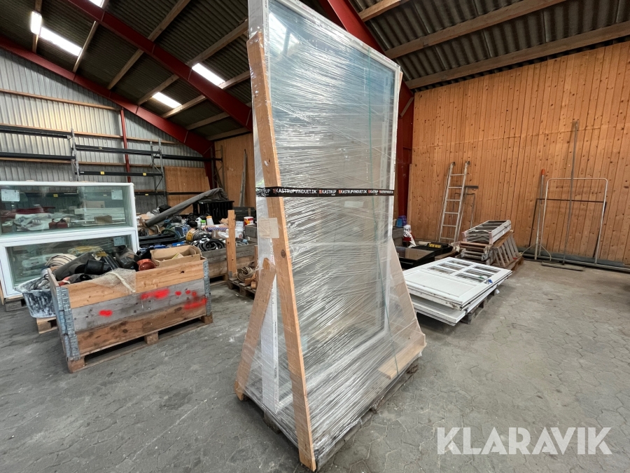 Vindue Kastrup Planiclear 4 mm, Aalborg, Klaravik auktioner