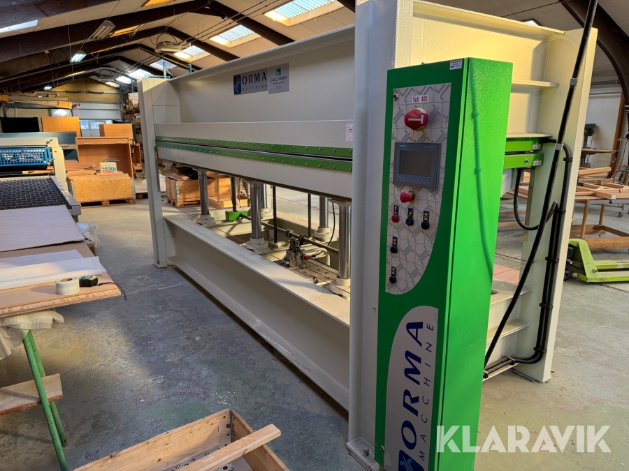 Presse Orma machine NPC/DIGIT 6/120 ES 35/13, Middelfart, Kl