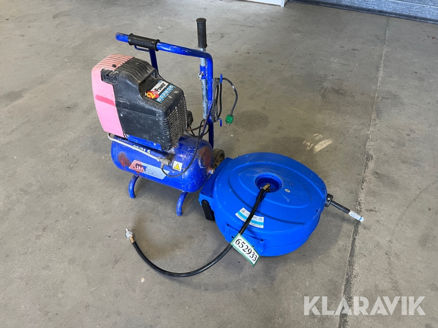 Kompressor med slange Unimerco, Vejle, Klaravik auktioner