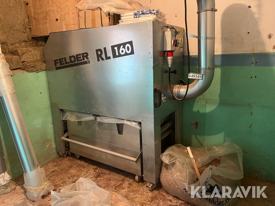 Spånsuger Felder Rl160, Holstebro, Klaravik auktioner