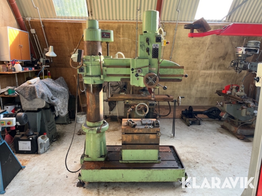 Radial Boremaskine ABArboga maskiner RLM 3508, Gribskov, Kla