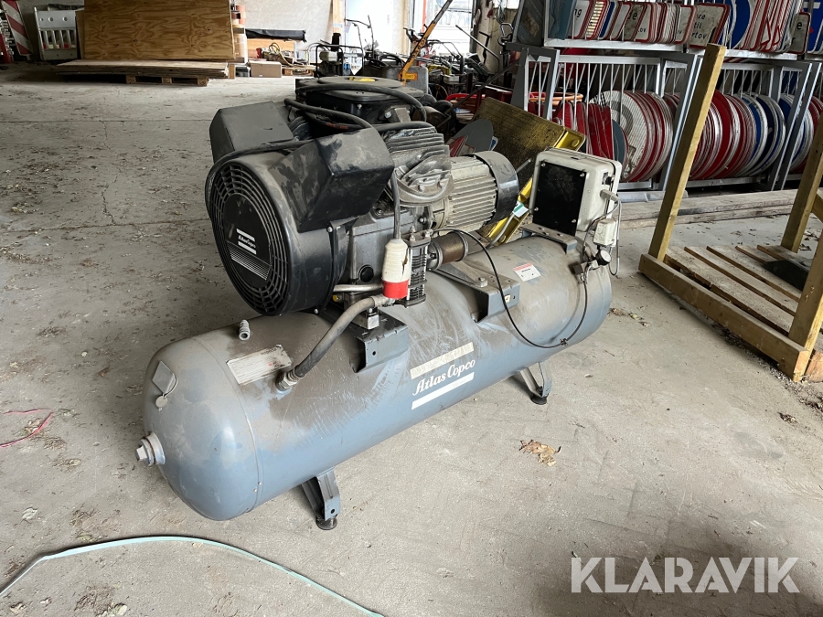 Kompressor Atlas Copco LE8 UV, Vordingborg, Klaravik auktion