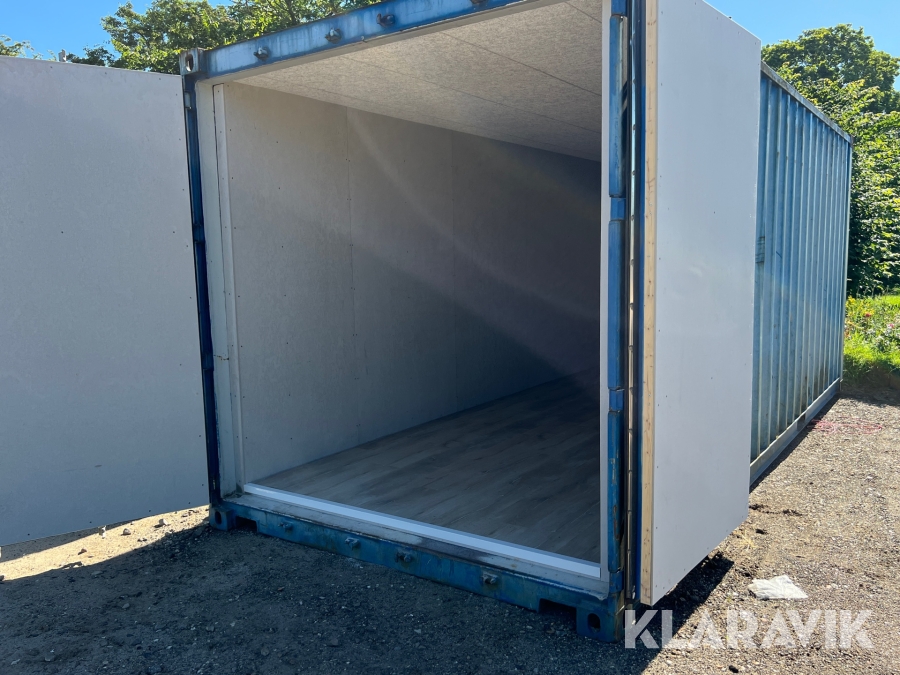 Isoleret Container, Skive, Klaravik auktioner