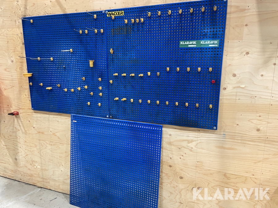 Værktøjs tavler 9 stk, Fredericia, Klaravik auktioner