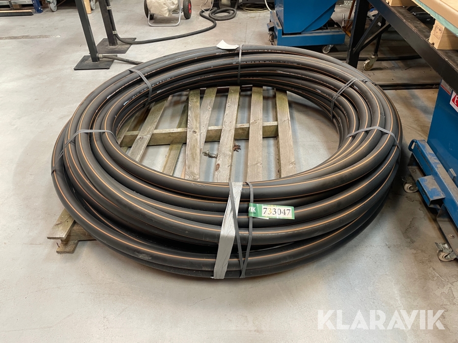Trykspildevands rør Uponor PE100, Favrskov, Klaravik auktion