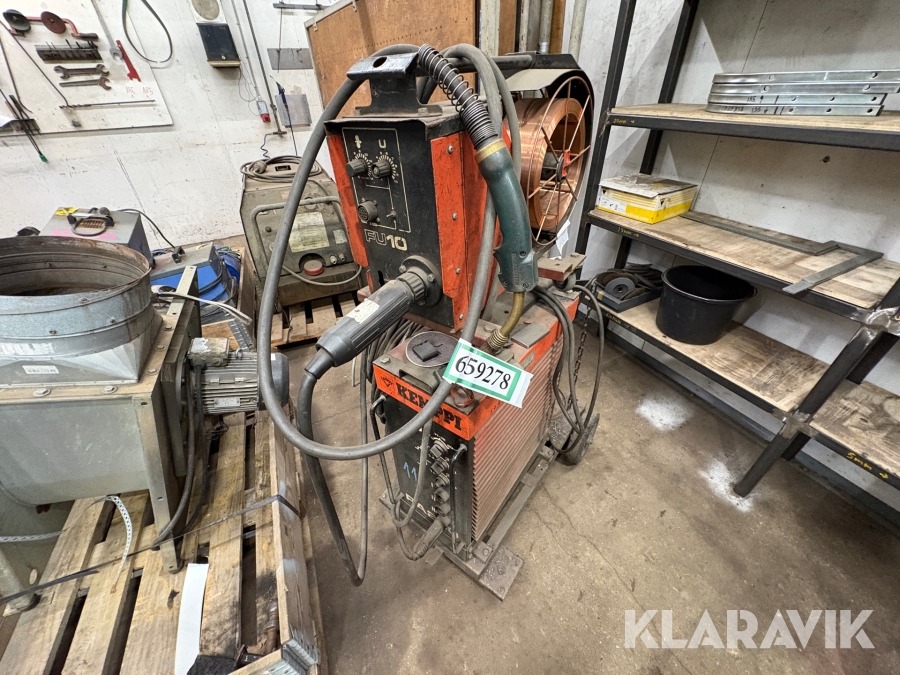 Svejsemaskine Kemppi RA-230 & FU10, Norddjurs, Klaravik aukt