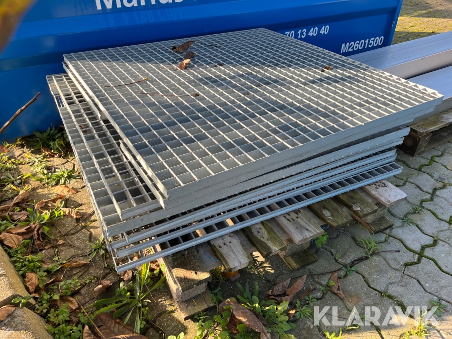 Gitterrist 1x1 meter, Køge, Klaravik auktioner