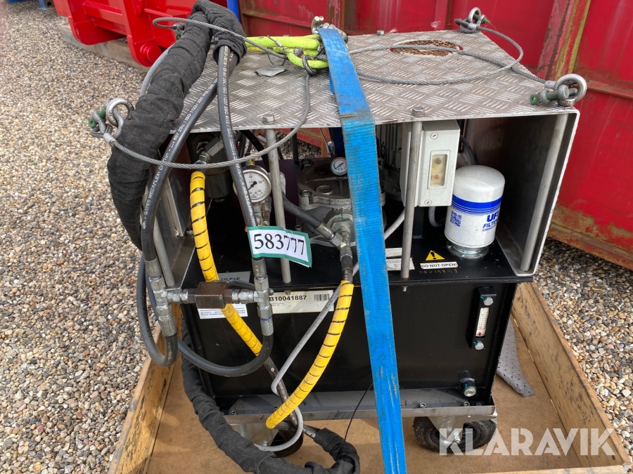 Mobil hydraulik pumpestation Fritz Schütze energy Ho 90/3,0-