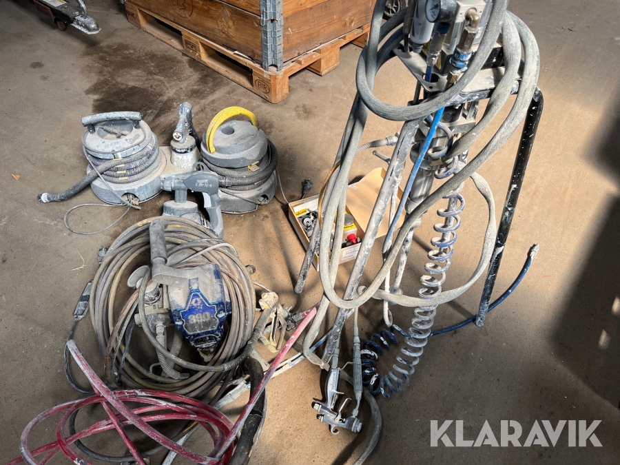 Malesprøjter Graco/Wagner 390/Evomotion, Odense, Klaravik au