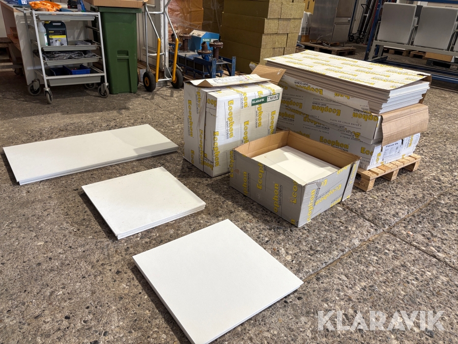 Rockfon plader Ecophon, Allerød, Klaravik auktioner