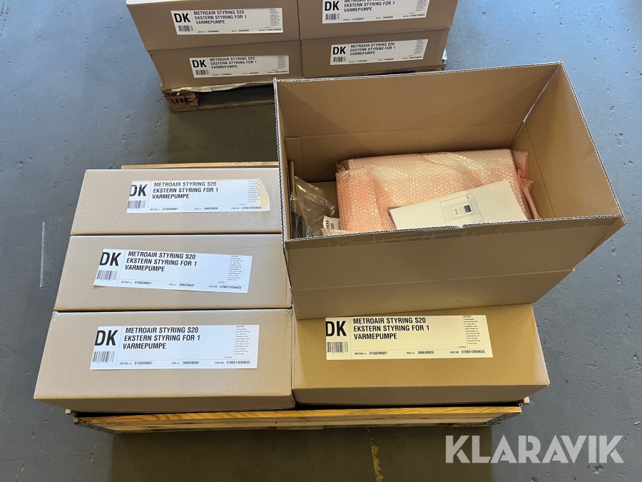 Styring Metro Therm Metroair S20, Rebild, Klaravik auktioner