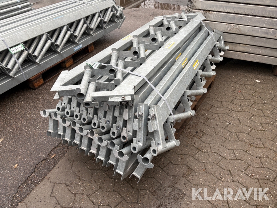 22 stk. HAKI PAS vangestykker 1655 x1000 Haki Serie 1655, Rø