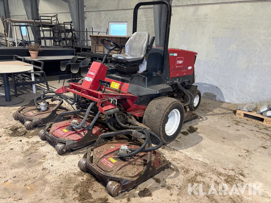 Græsslåmaskine Toro Groundmaster 4500-D, Haderslev, Klaravik