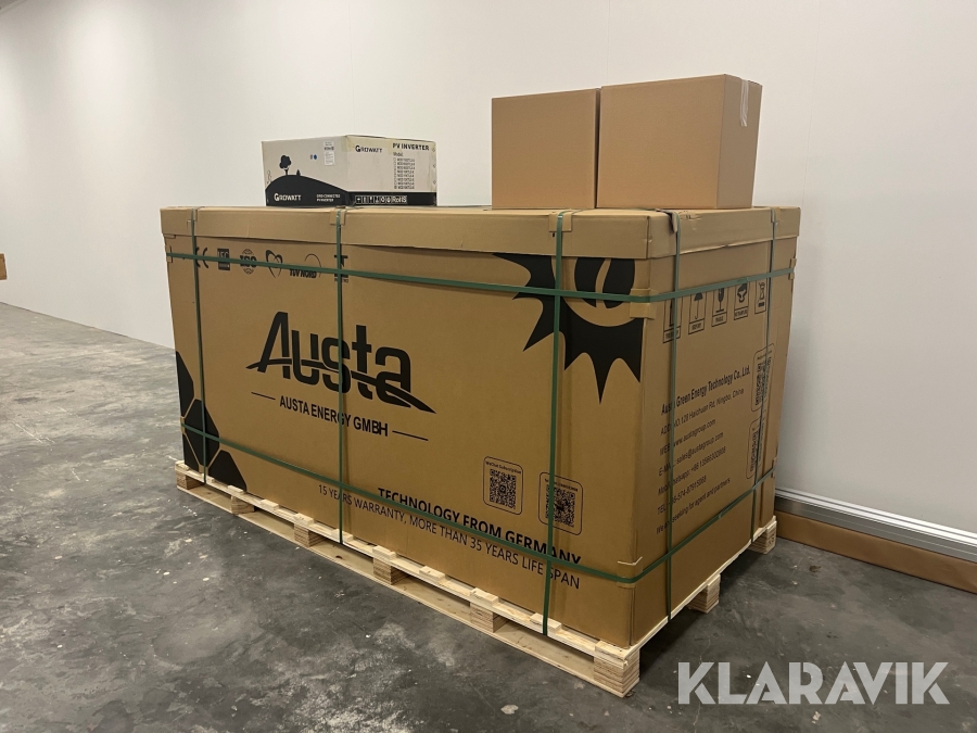 Solcelleanlæg med inverter Growatt - Austa Growatt MOD 15KTL
