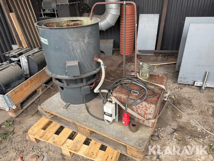Afgrater William Boulton 22” Dryer, Assens, Klaravik auktion