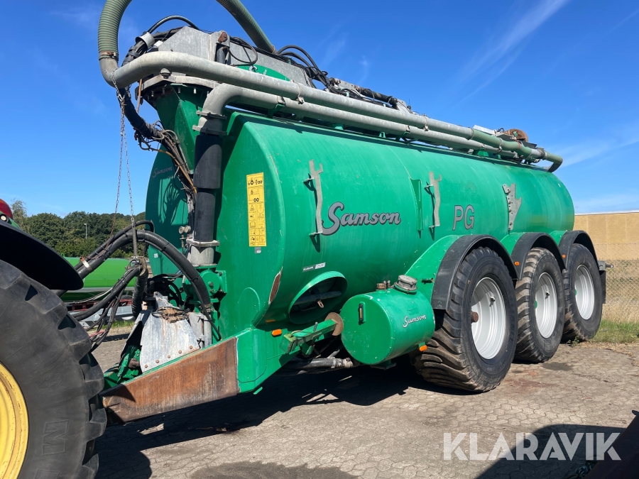Gyllevogn Samson PG25 FH, Randers, Klaravik auktioner