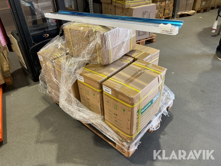 Arbejdslys Work Light 30W, 4000K, 10M kæde, Hedensted, Klar