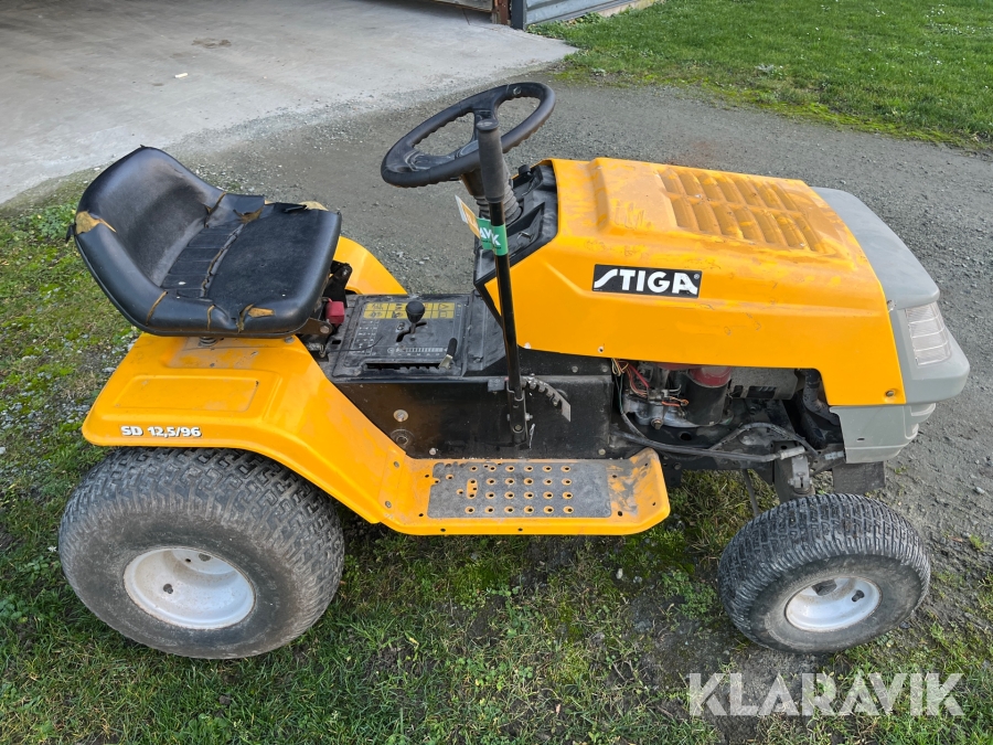 Havetraktor Stiga SD 12.5/96, Kerteminde, Klaravik auktioner