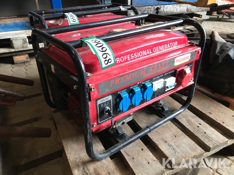 Generator Premium Kraft, Sorø, Klaravik auktioner