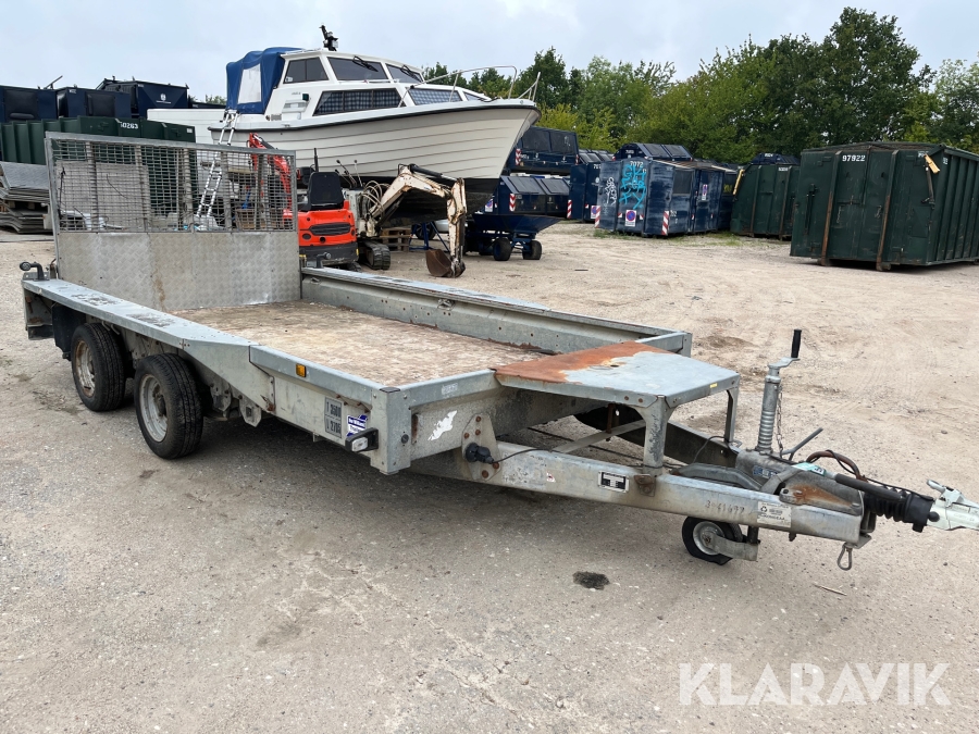 Anhængere til personbiler Ifor Williams Maskintrailer 3500kg