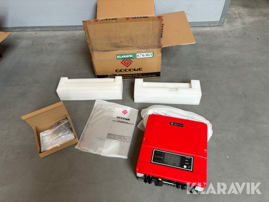 Inverter til solceller Goodwe GW2000-SS, Frederikshavn, Klar