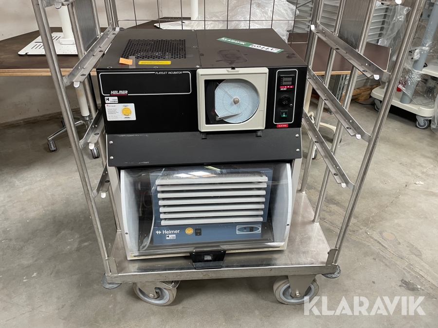 Platelet incubator agitator helmer, Ballerup, Klaravik aukt