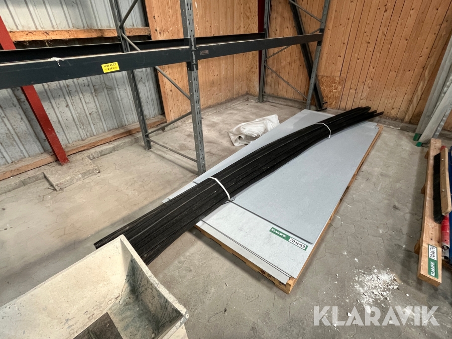 Lot - Fibercementplader og pudsehjørner, Aalborg, Klaravik a