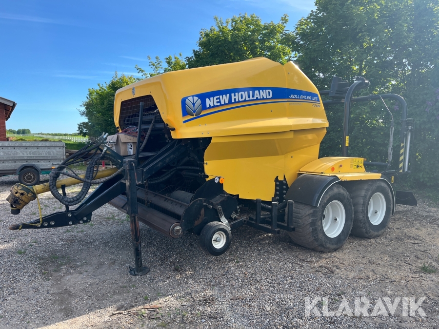 Rundballepresser (wrap) New Holland Rollbaler 125 Combi, Hol