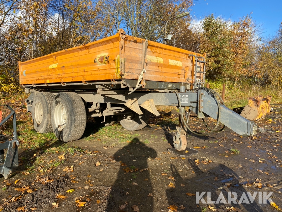 Entreprenørvogn 3 vejstip OEHLER TDK 120 E, Aabenraa, Klarav