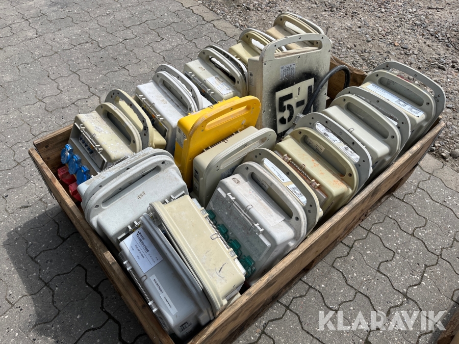 Byggestrøm tavler Nst/Elworks 16A/32A, Odense, Klaravik aukt