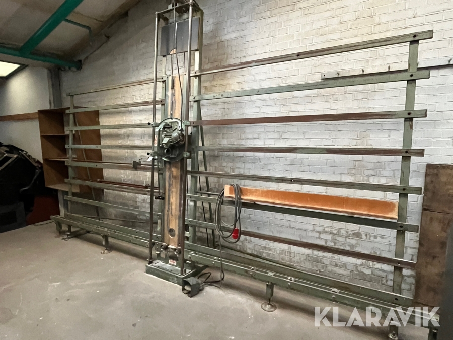Lodret pladesav Flyma snedkeri maskiner, Vesthimmerlands, Kl