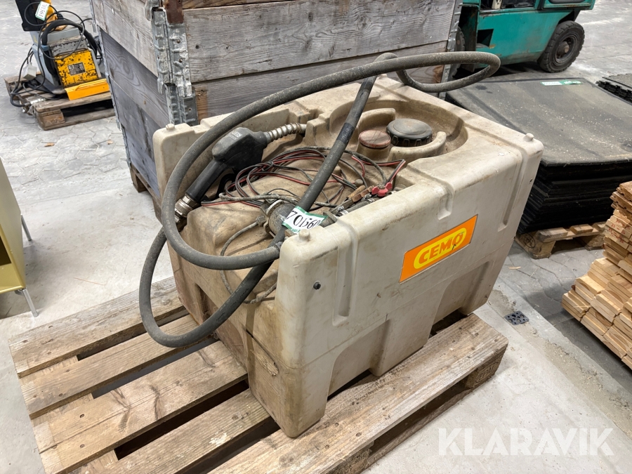 Dieseltank Cemo, Odder, Klaravik auktioner