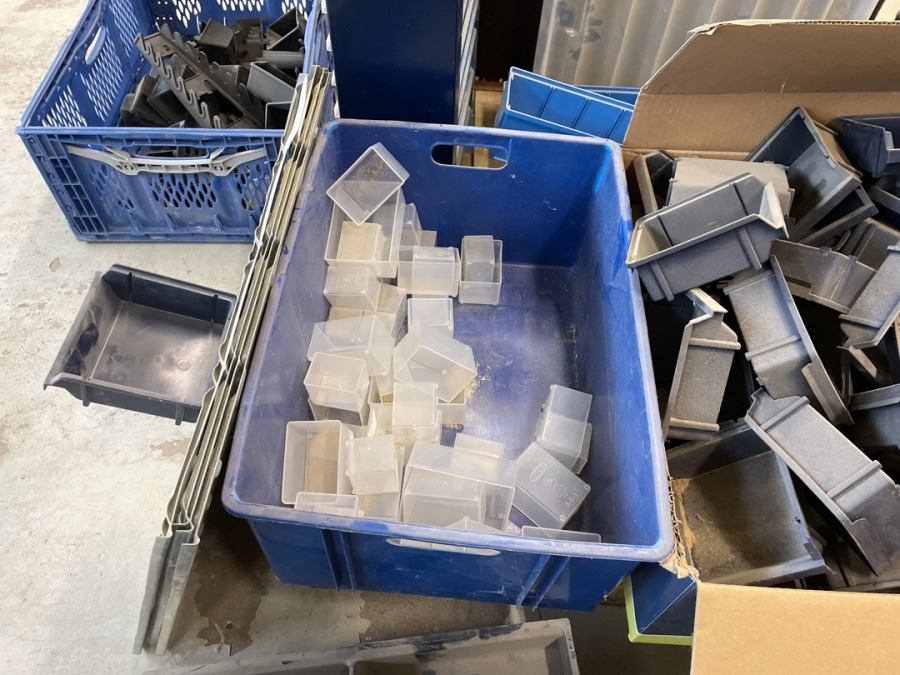 Sortimentskasser i forskellige typer
