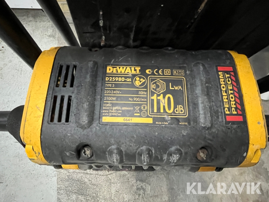 Borehammer Dewalt D25980, Brøndby, Klaravik auktioner