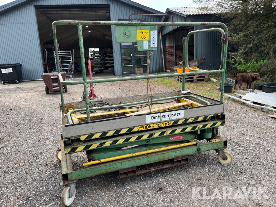Personlift Tvingstrup Maskinfabrik, Aabenraa, Klaravik aukti
