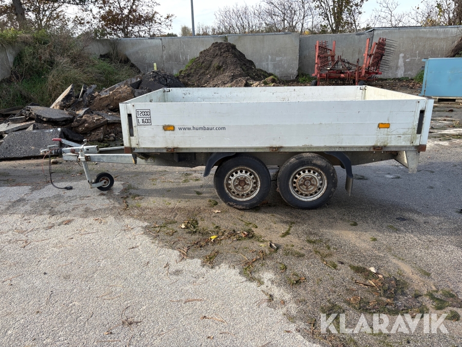 Trailer Humbaur HT 20.26, Tønder, Klaravik auktioner