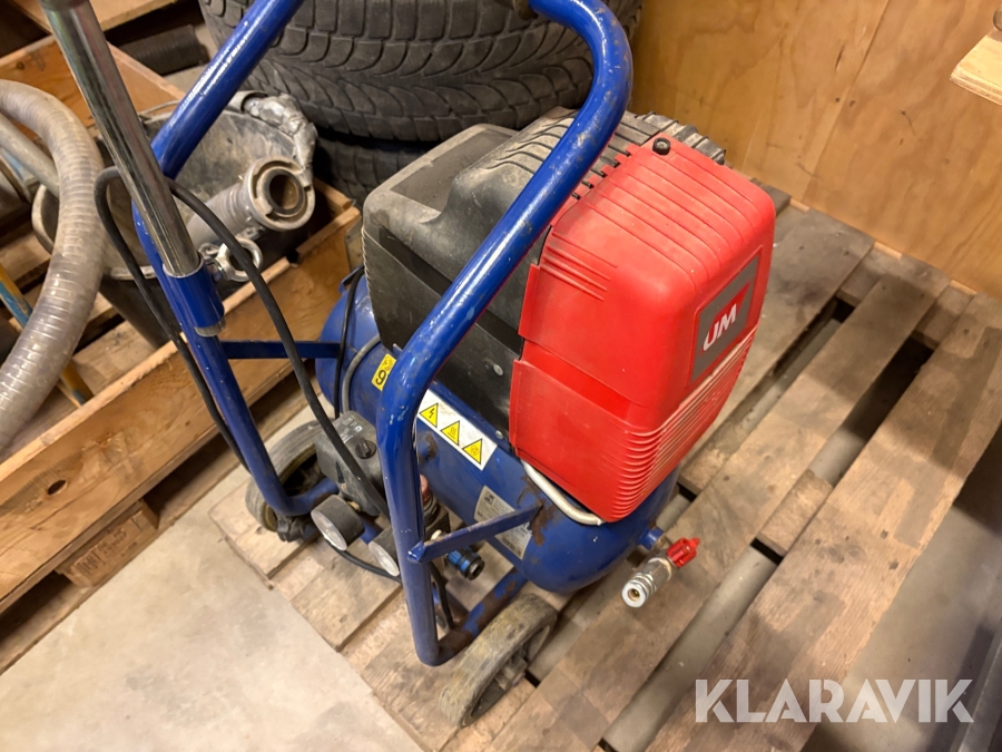Kompressor UNIMERCO 20/21S, Gribskov, Klaravik auktioner