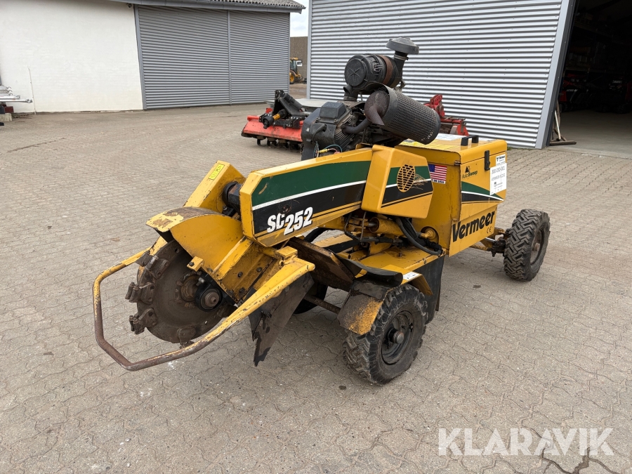 Fræsemaskine Vermeer SC252 AutoSweep, Viborg, Klaravik aukti