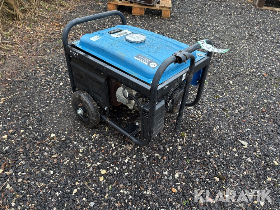 Generator Biltema G 2502, Næstved, Klaravik auktioner