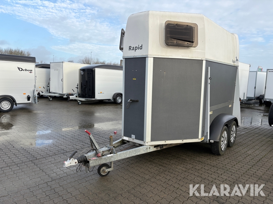 Hestetrailer Humbaur Rapid, Vejen, Klaravik auktioner