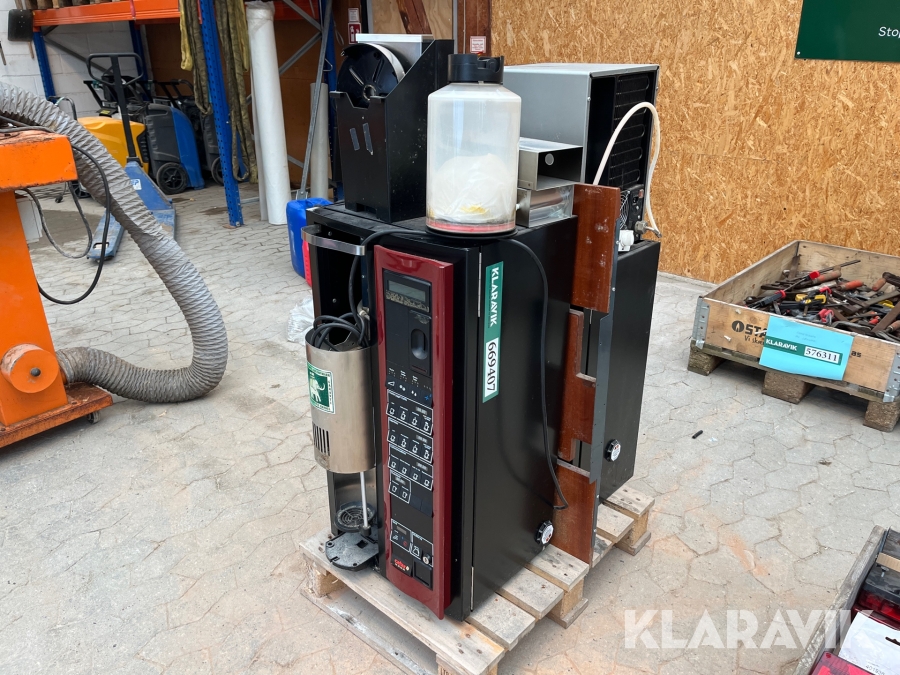 Kaffeautomat Cafax FB5100, Holbæk, Klaravik auktioner