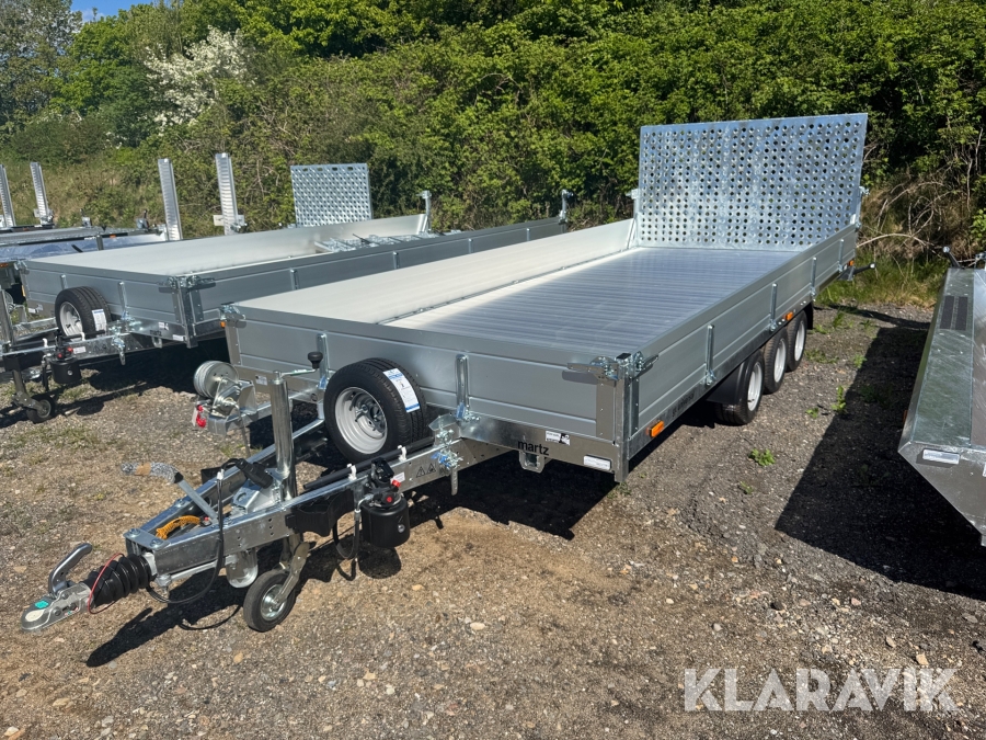 Tip trailer Martz GT UNIVERSAL 500/3 S 3,5T, Vejen, Klaravik