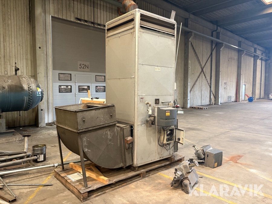 Varmluftaggregat Airheat AV-150, Aalborg, Klaravik auktioner