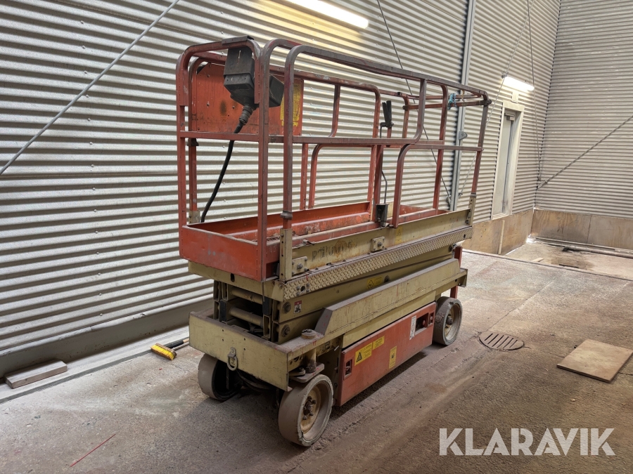 Saxlift 8 M JLG 2033E, Frederikshavn, Klaravik auktioner
