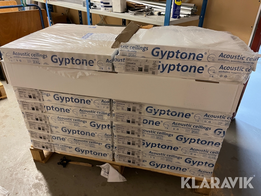 Loftsplader Gyptone Base 31, Ballerup, Klaravik auktioner