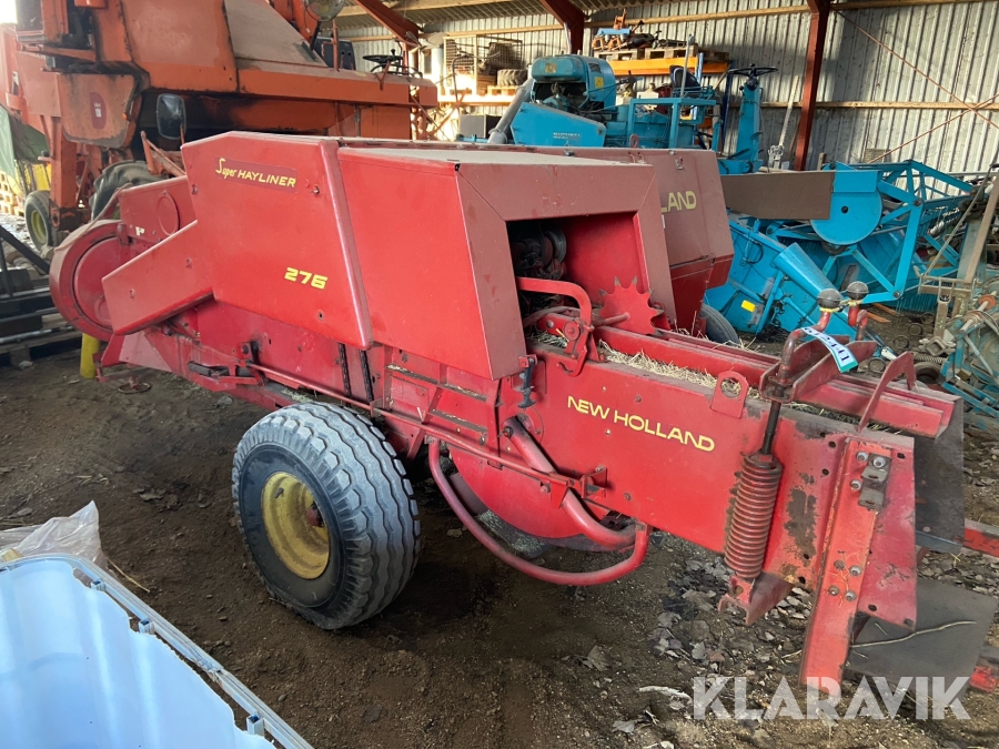 Presser New Holland 276, Roskilde, Klaravik auktioner