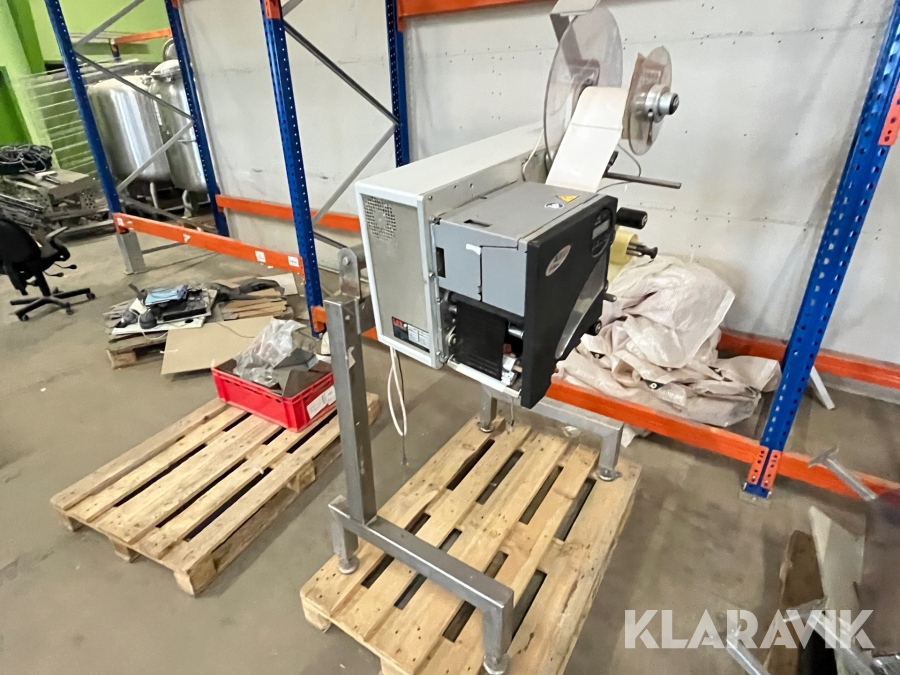 Etikette printer LSS Etikettering Alx 924 lh, Køge, Klaravik