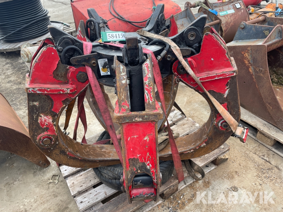 Polyp grabbe Kirshofer Palfinger PZG350P55, Randers, Klaravi